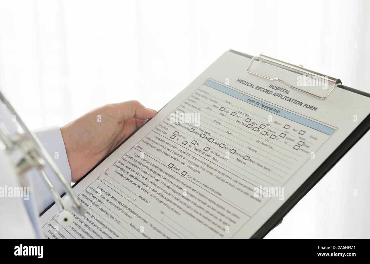 Medical documents hi-res stock photography and images - Alamy