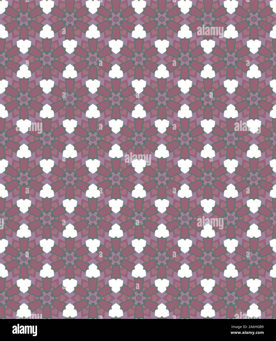 Seamless geometric ornamental vector pattern. Abstract background Stock ...