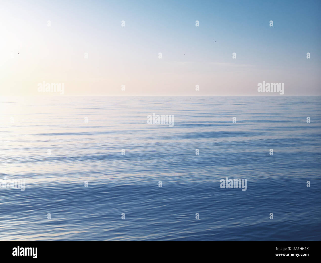 Beautiful sky background on sea. Composition of nature Stock Photo - Alamy