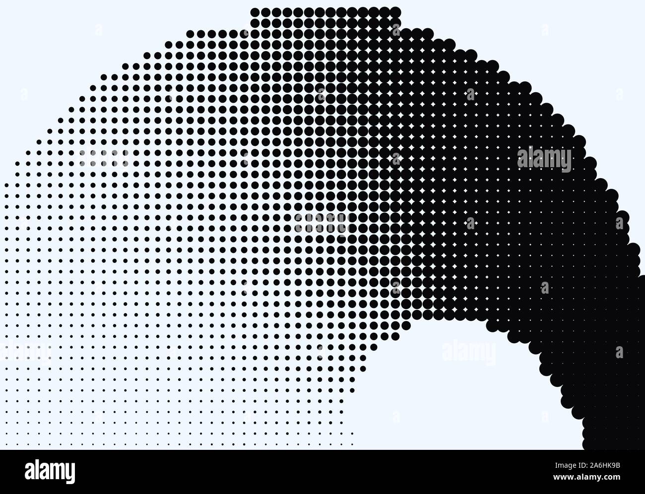Pop art halftone retro background shapes with cartoon style Stock ...
