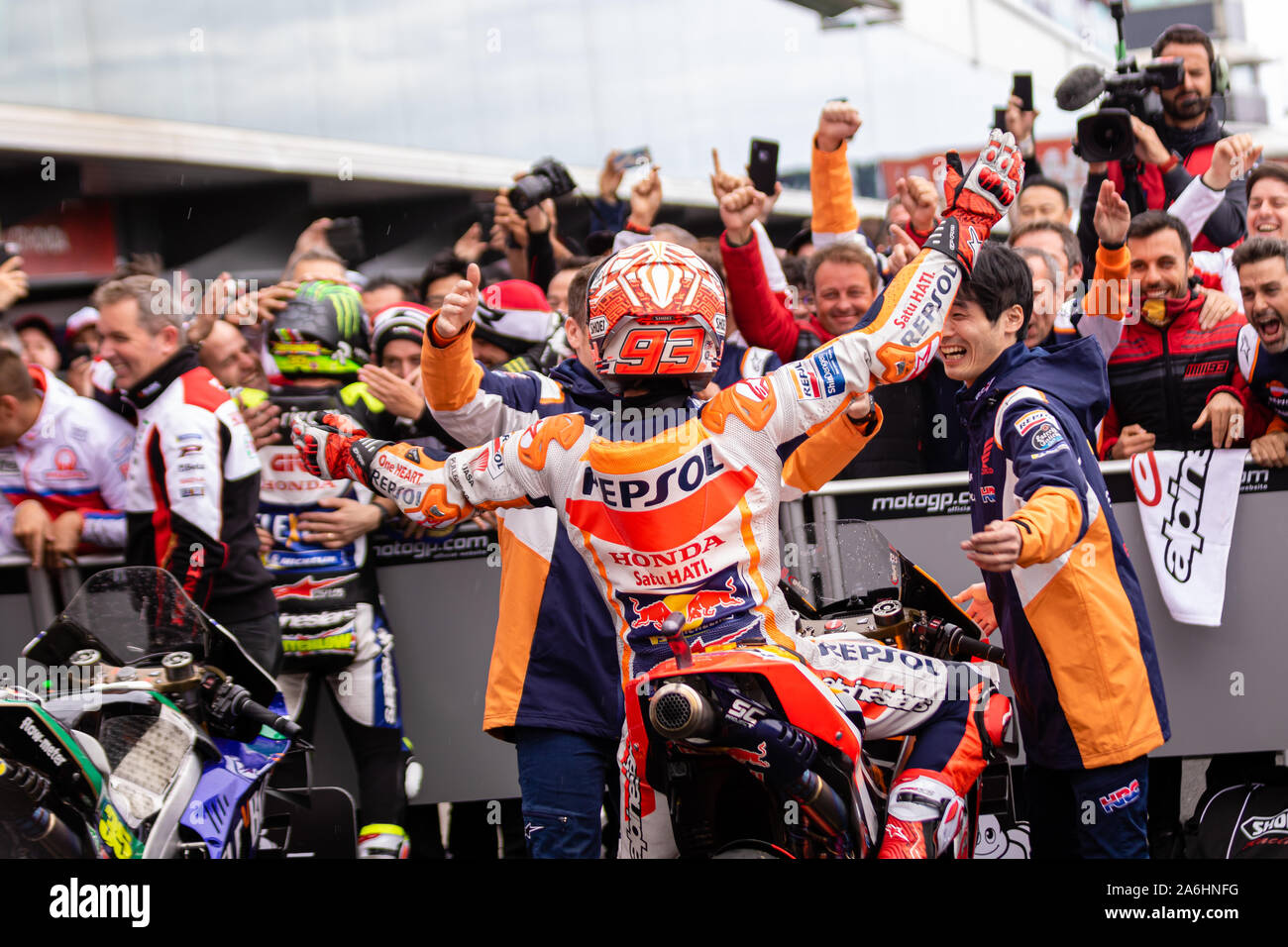 Repsol honda racing australia hi-res stock photography and images - Alamy