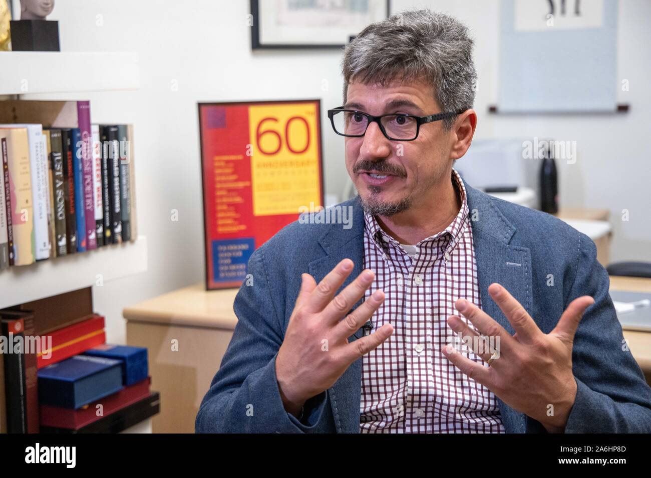 Beijing, USA. 8th Oct, 2019. Michael Szonyi, a Canadian historian at ...