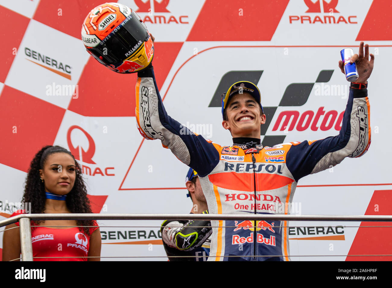 Phillip Island, Australia. 27 October, 2019. Marc Marquez (93) riding ...