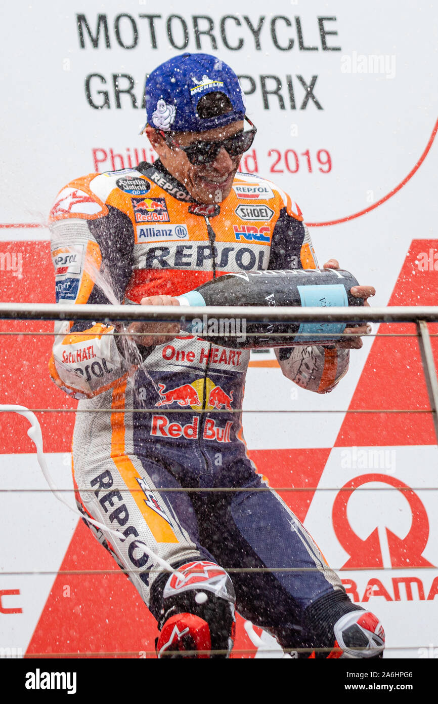 Marc marquez podium australia hi-res stock photography and images - Alamy