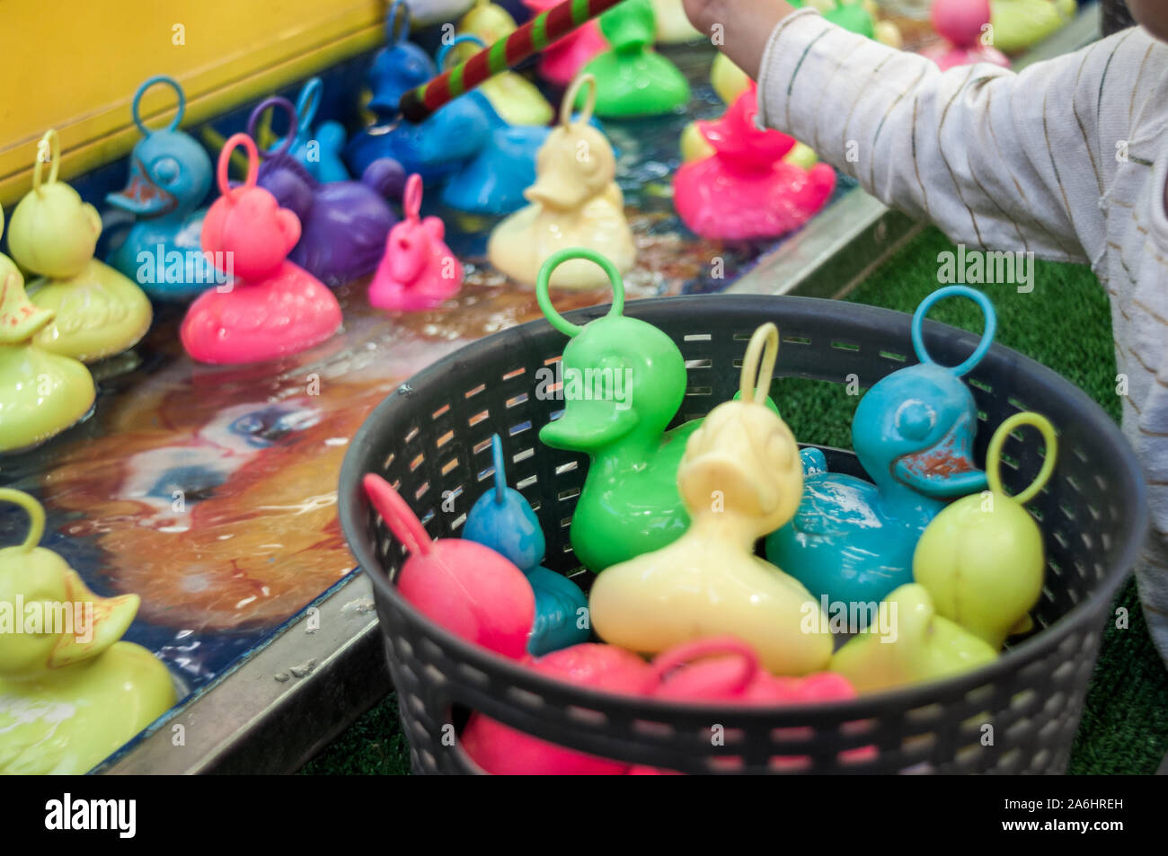 Game fishing duck for children hi-res stock photography and images - Alamy