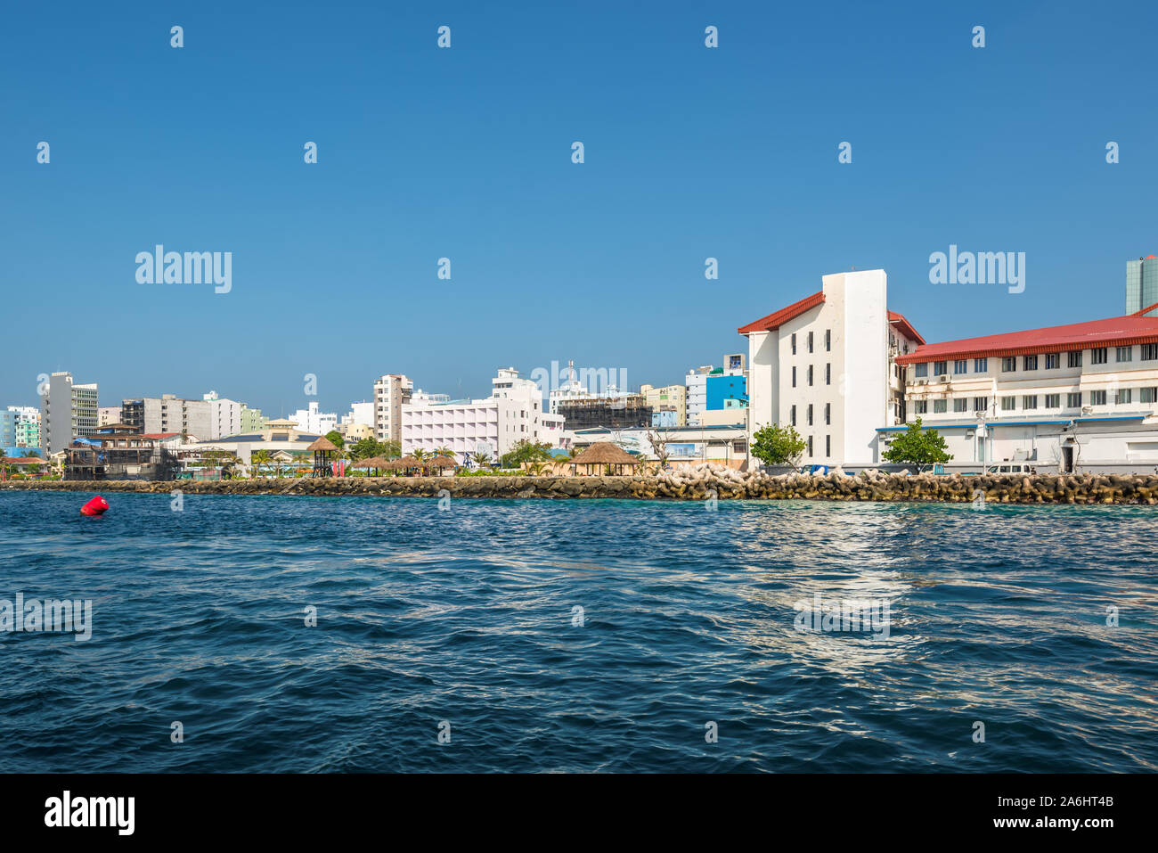Maldives construction hi-res stock photography and images - Alamy
