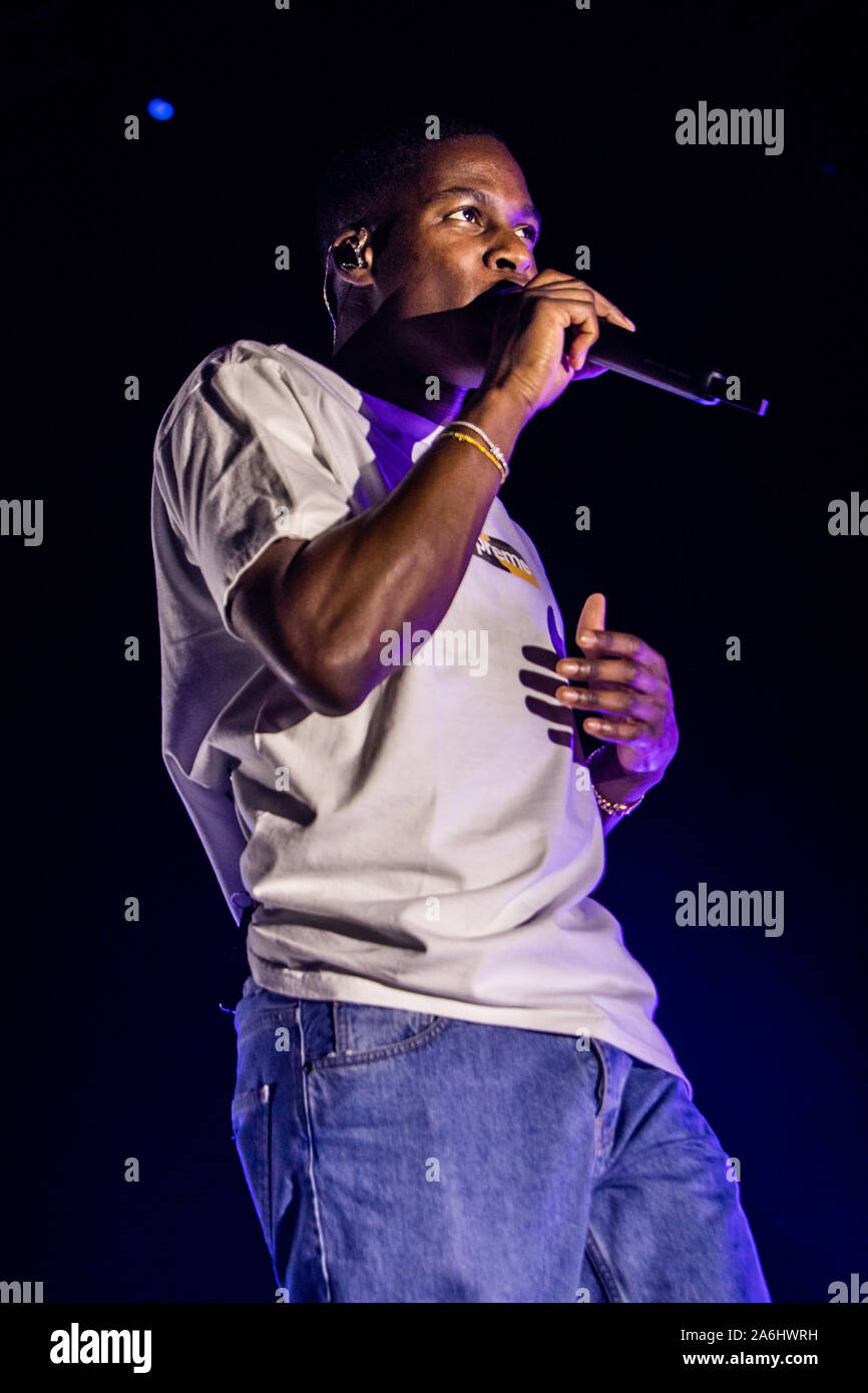 Milan Italy. 26 October 2019. Ashton D. Simmonds known on stage as ...