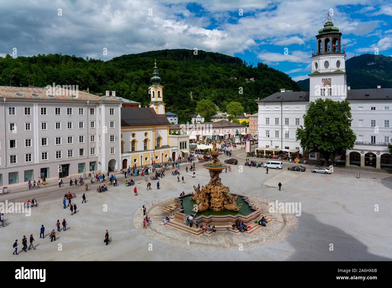 Residenzplatz square hi-res stock photography and images - Alamy