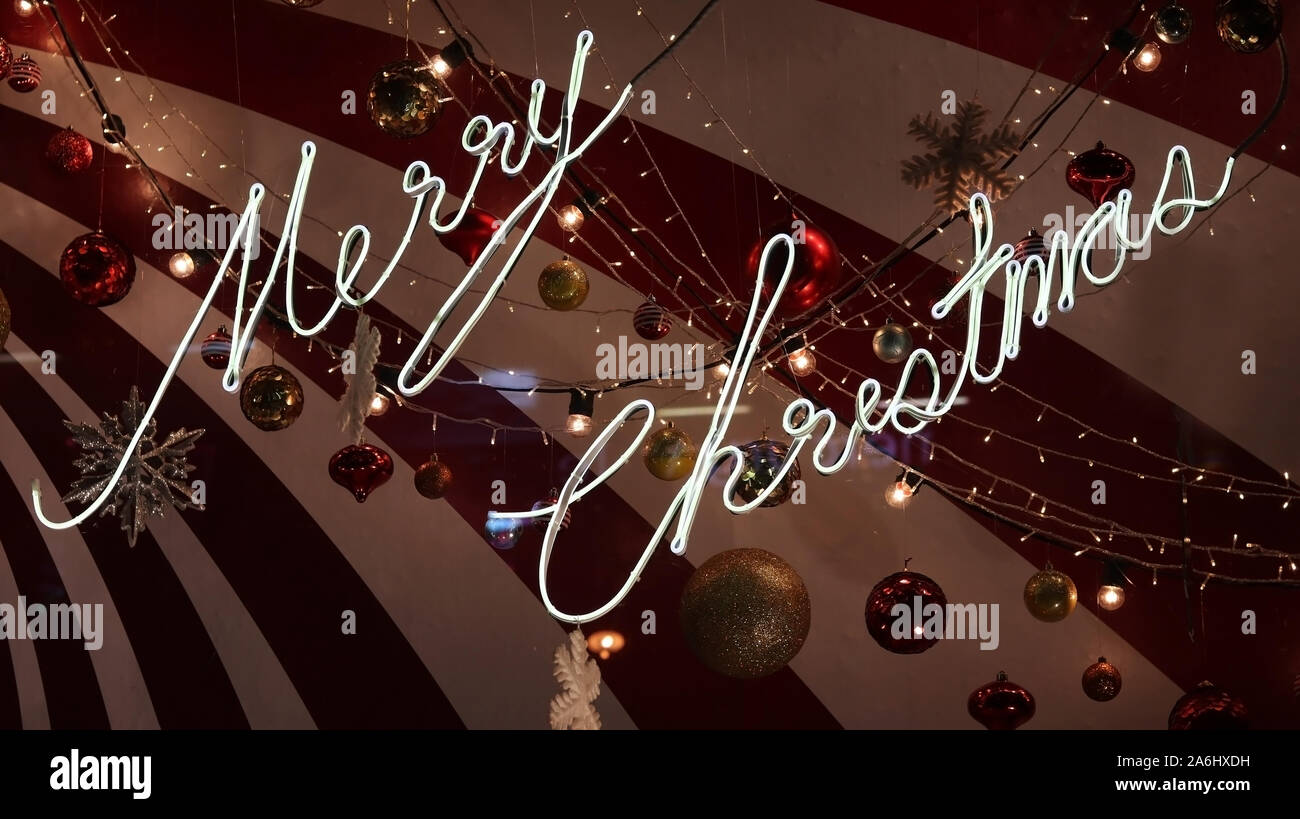 Merry christmas day sign Stock Photo - Alamy