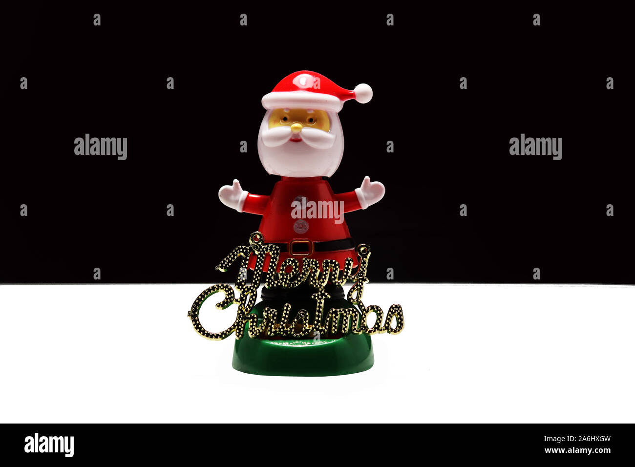 Santa Claus puppet Stock Photo - Alamy
