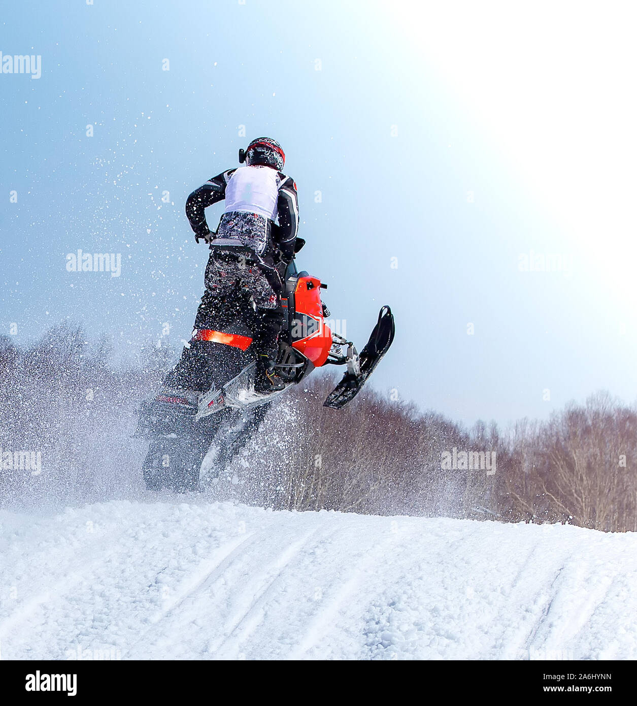 Snowmobile snow machine motorcycle hi-res stock photography and images ...