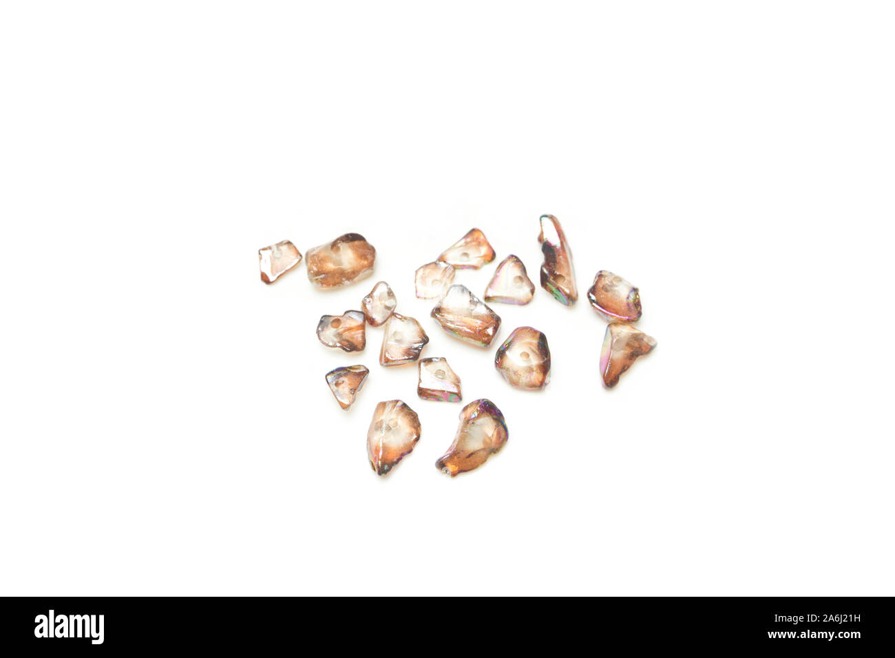 decoration with stone star bean Stock Photo - Alamy