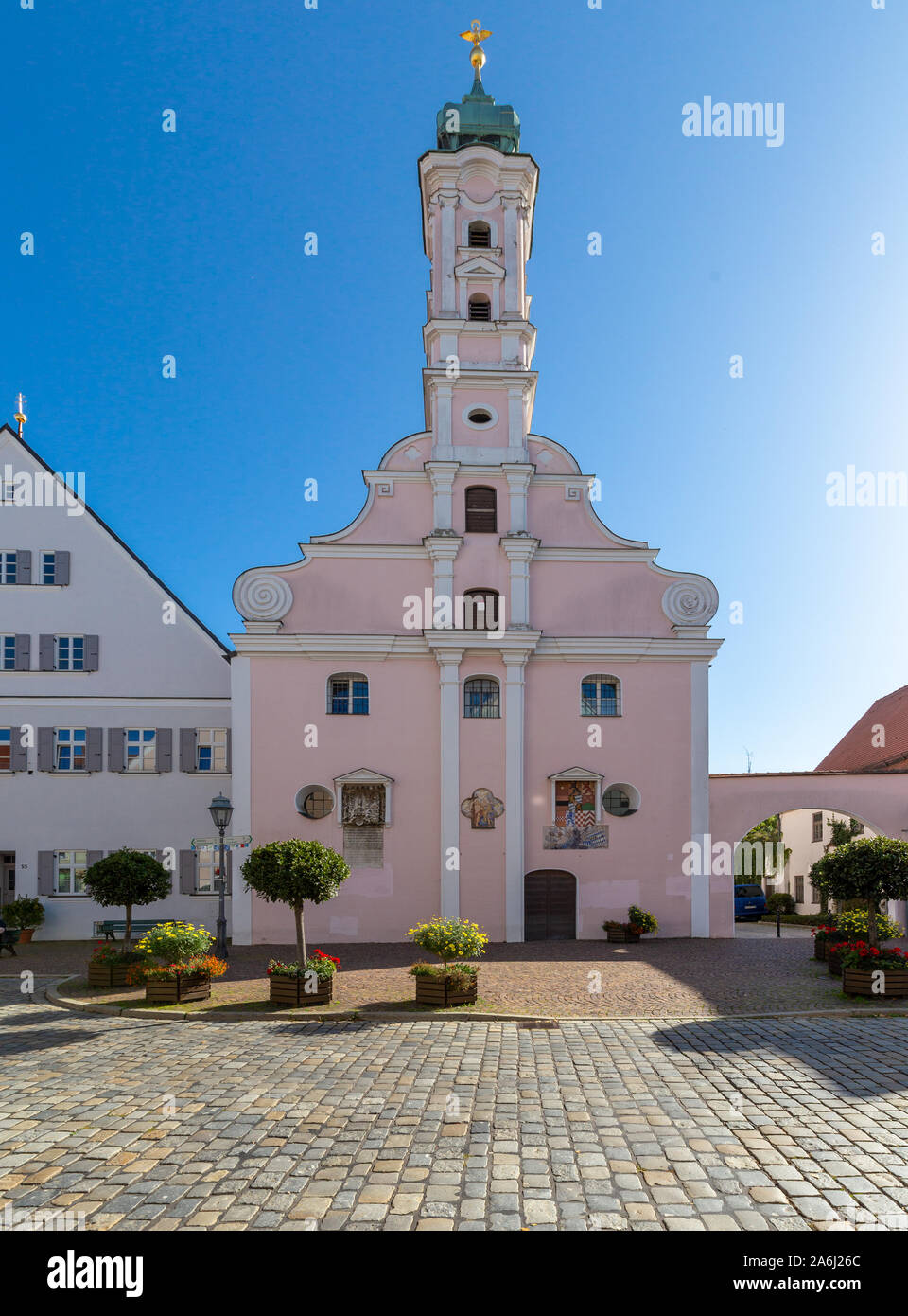 Aichach, little town in Germany Stock Photo - Alamy