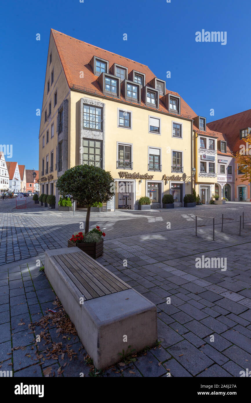 Aichach, little town in Germany Stock Photo - Alamy