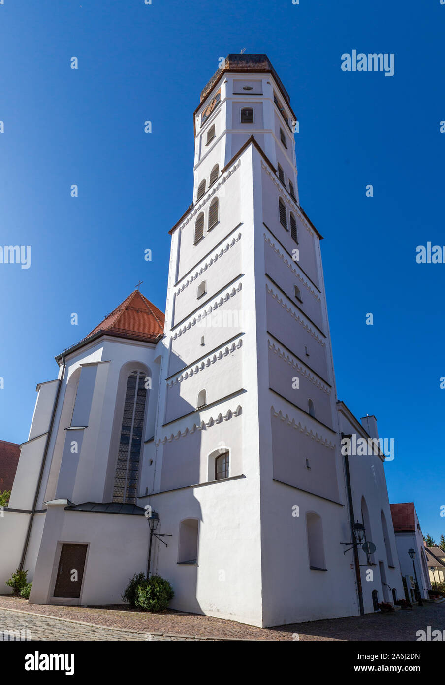 Aichach, little town in Germany Stock Photo - Alamy