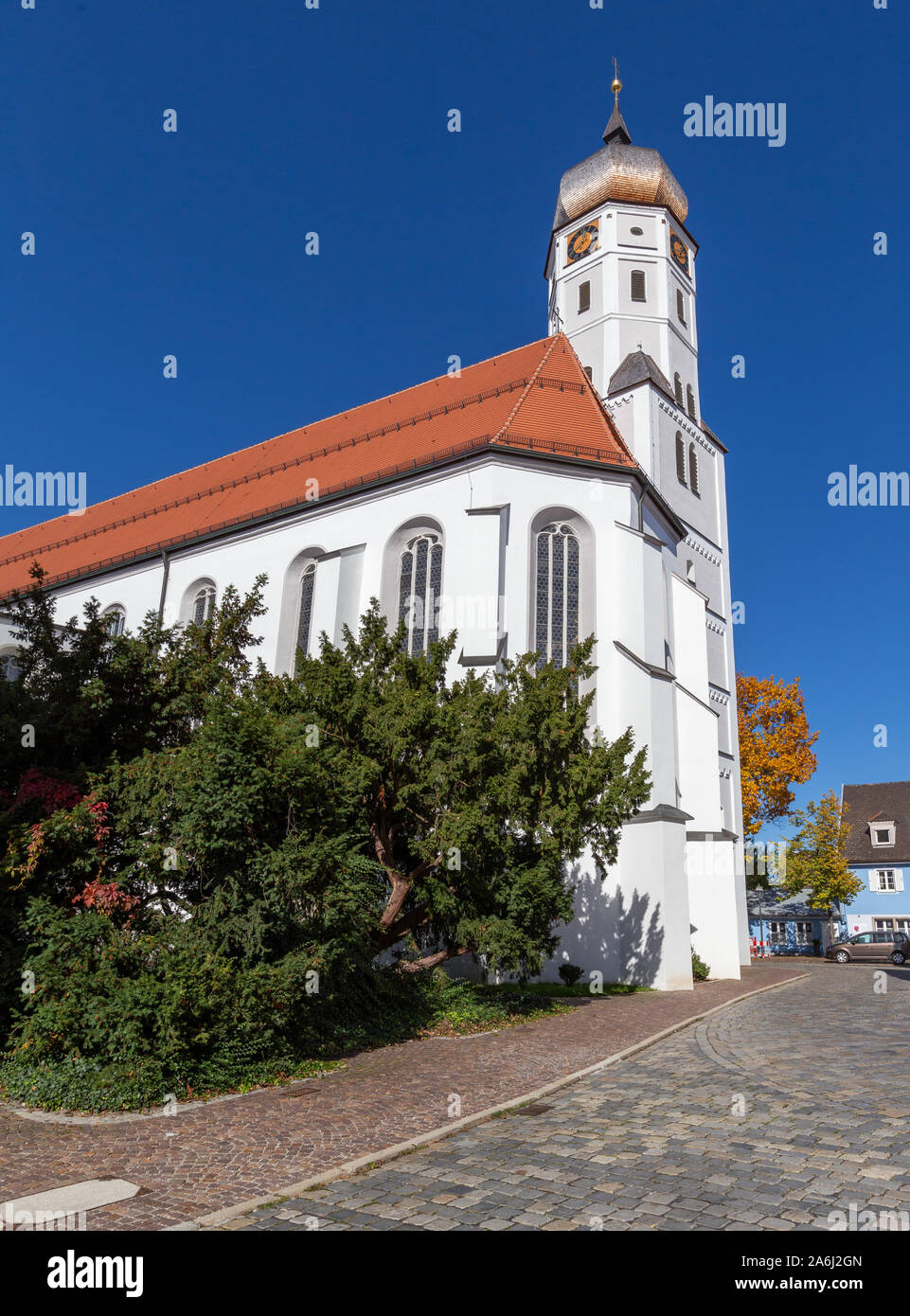 Aichach, little town in Germany Stock Photo - Alamy