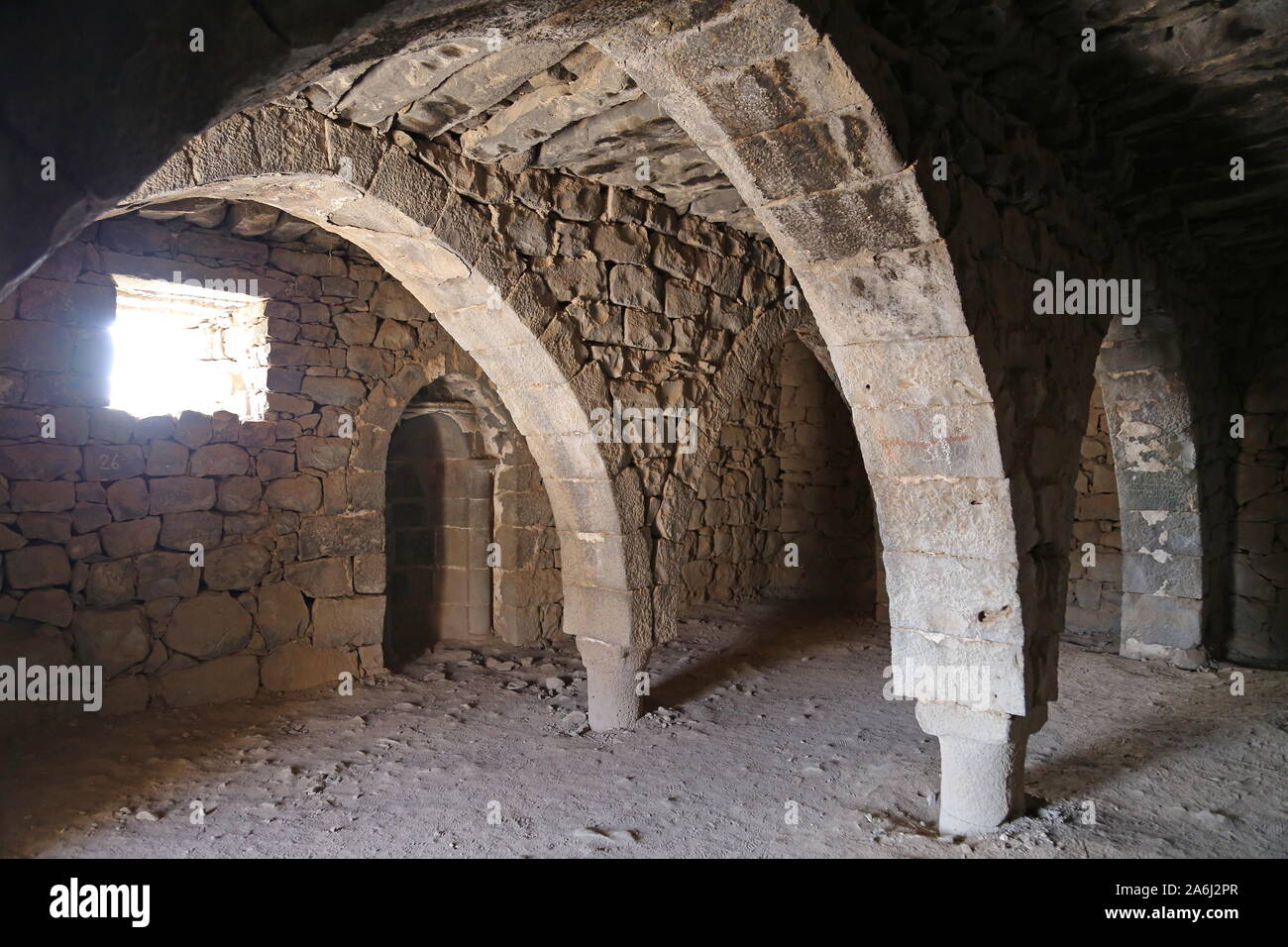 Ayyubid Mosque, Qasr Al Azraq, Roman period Desert Castle, Zarqa ...