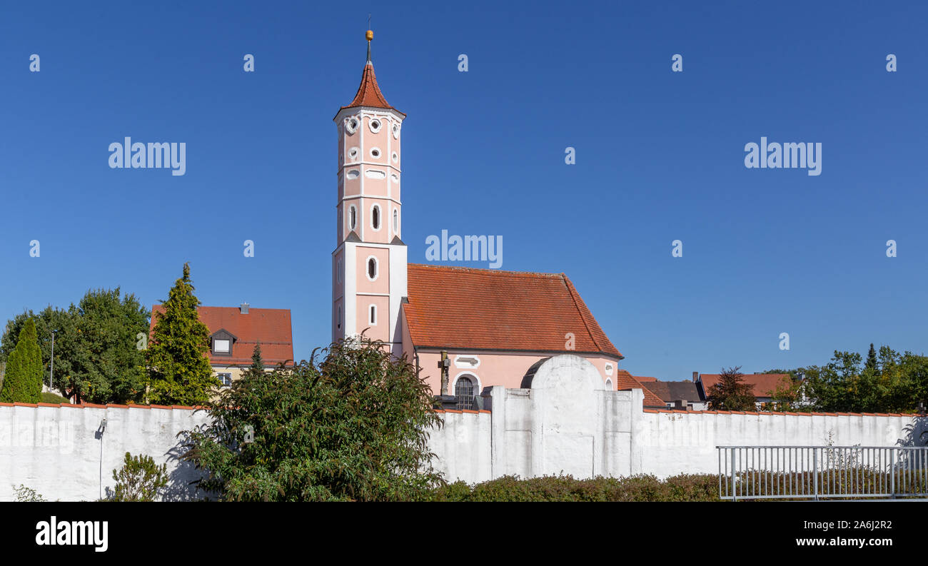 Aichach, little town in Germany Stock Photo - Alamy