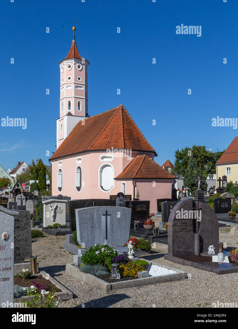 Aichach, little town in Germany Stock Photo - Alamy