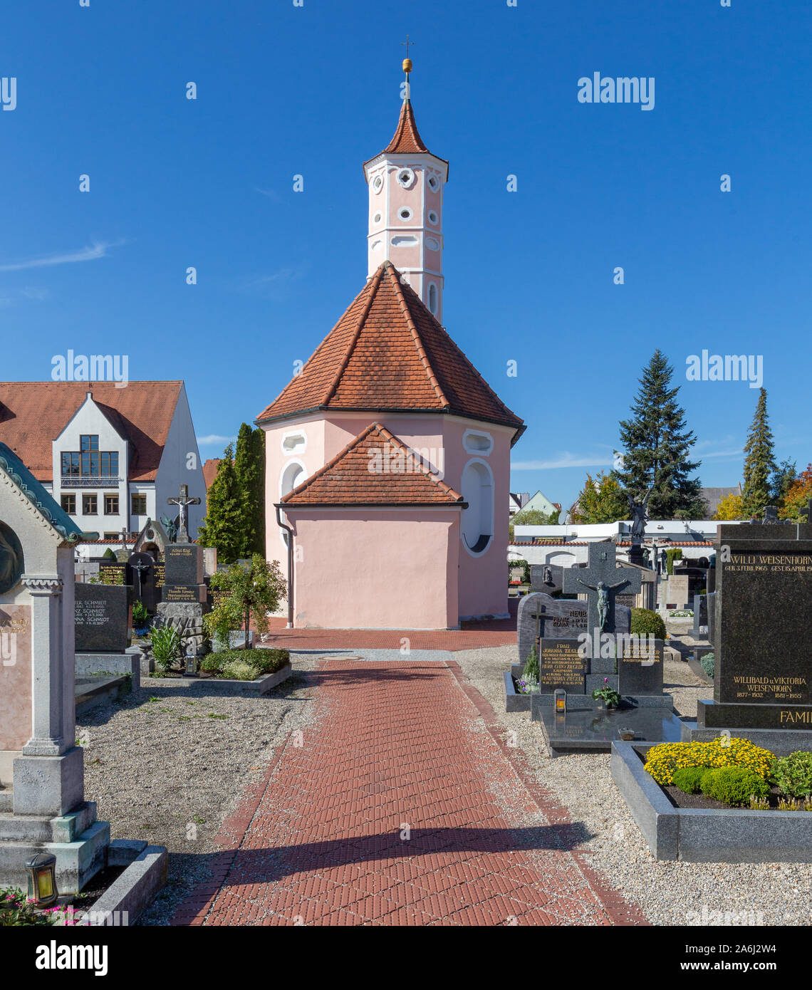 Aichach, little town in Germany Stock Photo - Alamy