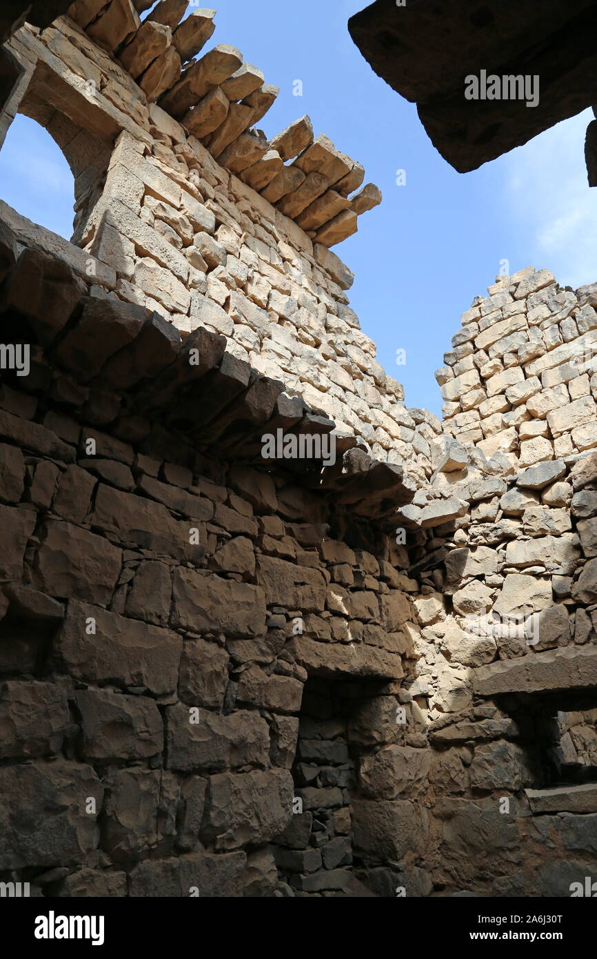 Qasr Al Azraq, Roman period Desert Castle, Zarqa Governorate, Jordan ...
