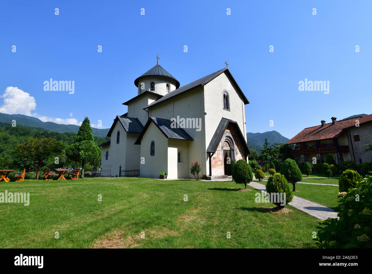 Church of Assumption of the Mother of God of the Monastery of Moraca ...