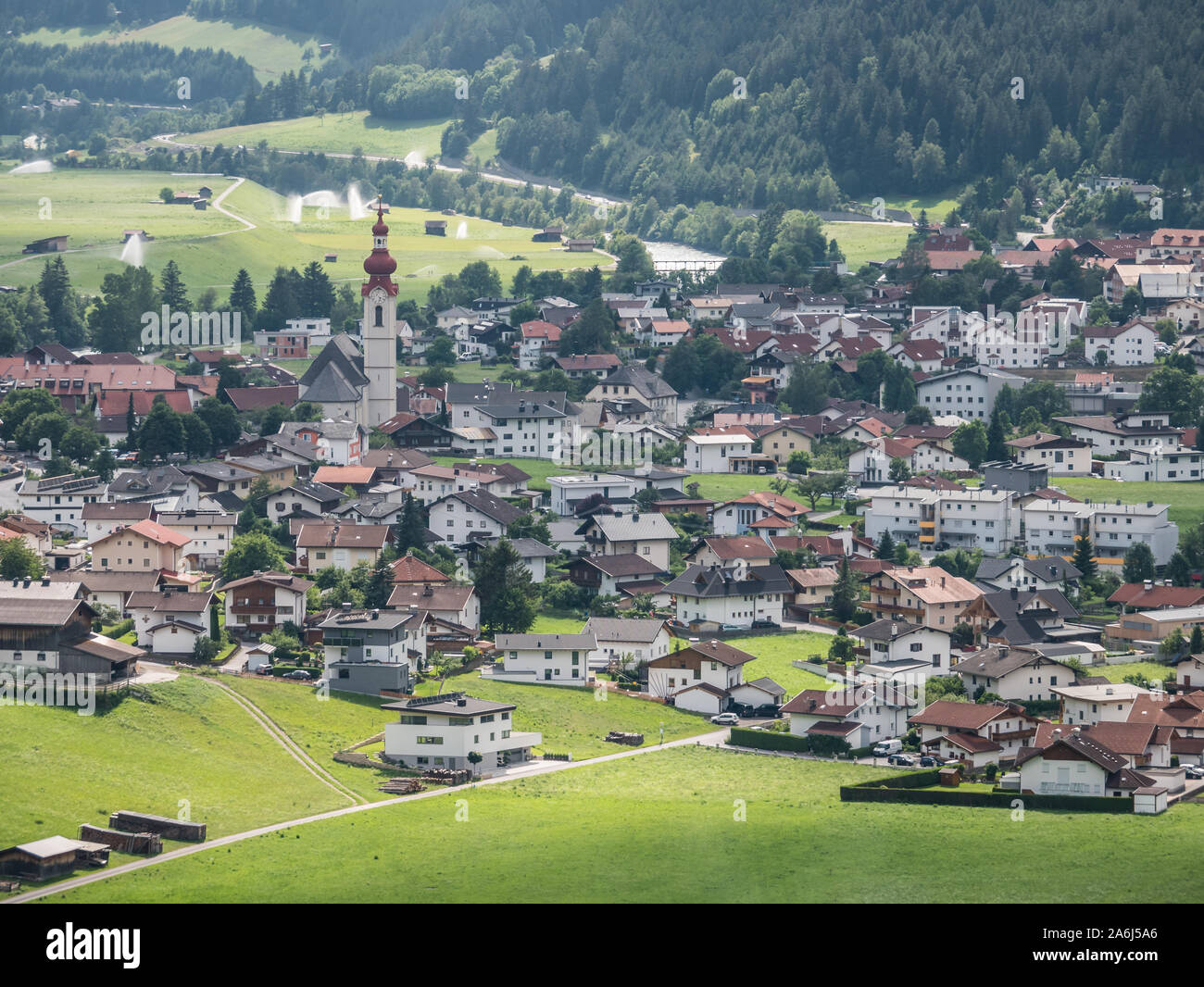 Reschen village hi-res stock photography and images - Alamy