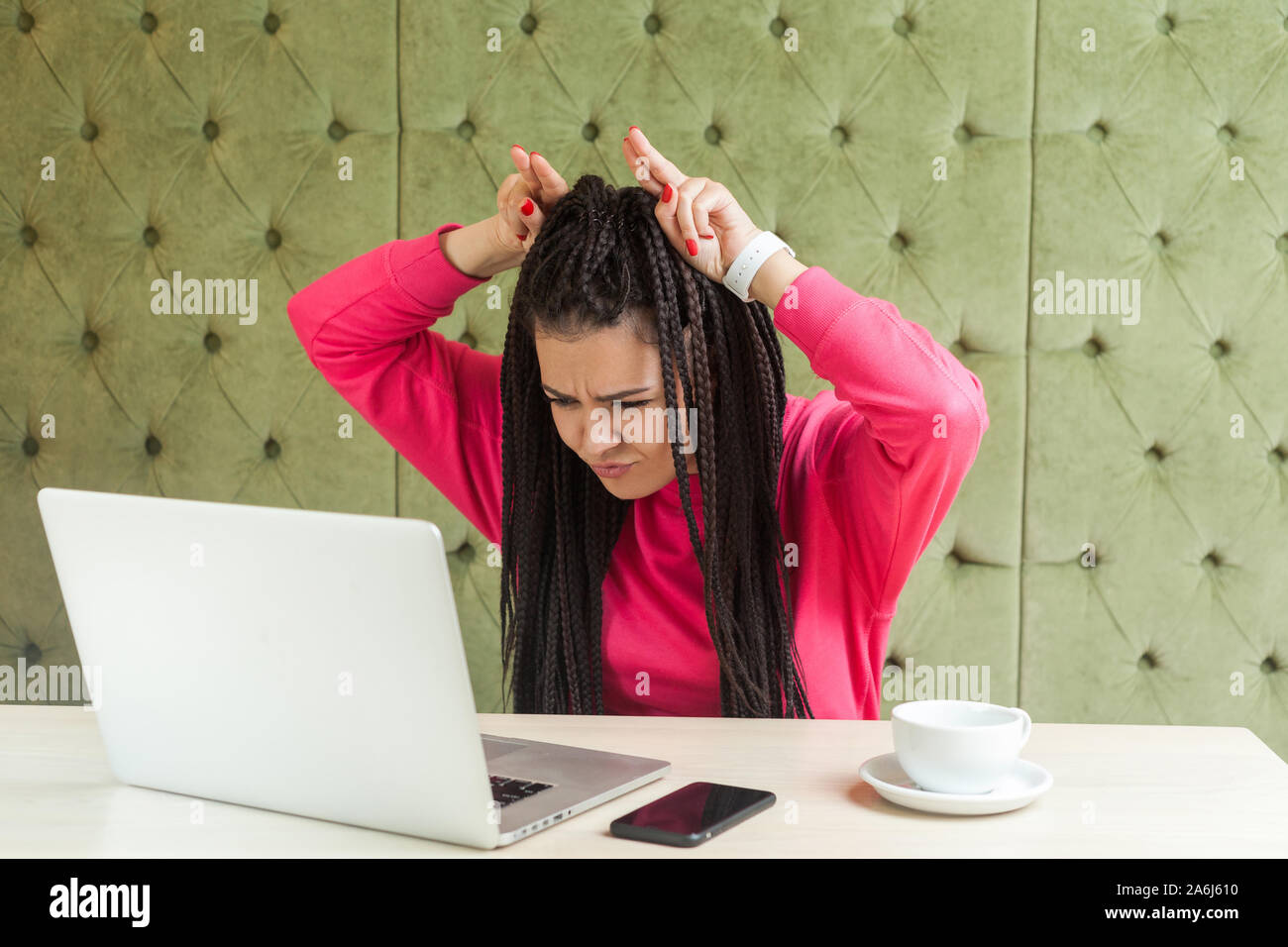 American bully head hi-res stock photography and images - Alamy