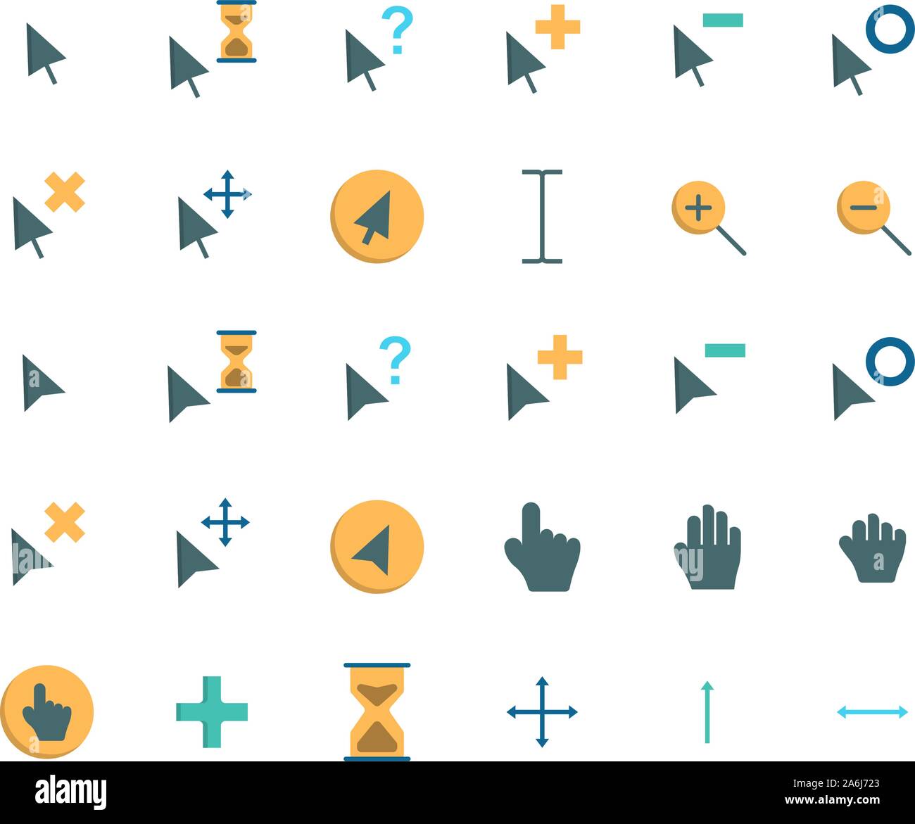 Computer Cursor Typing Cut Out Stock Images & Pictures - Alamy