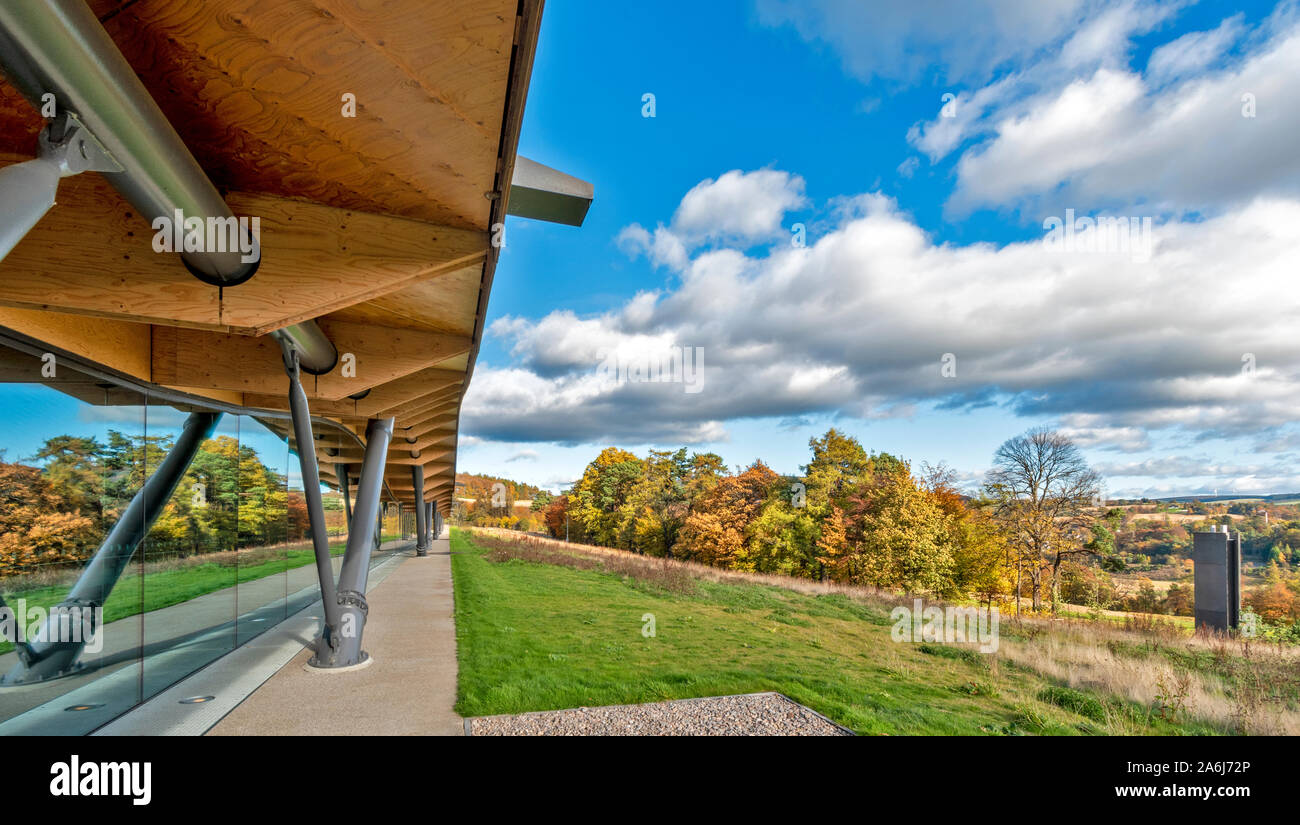 MACALLAN WHISKY DISTILLERY CRAIGELLACHIE MORAY SCOTLAND THE BUILDING ...