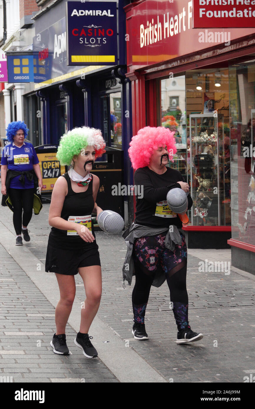 Liverpool, UK. 27th October 2019. The Arriva Liverpool Scouse 5k fun ...