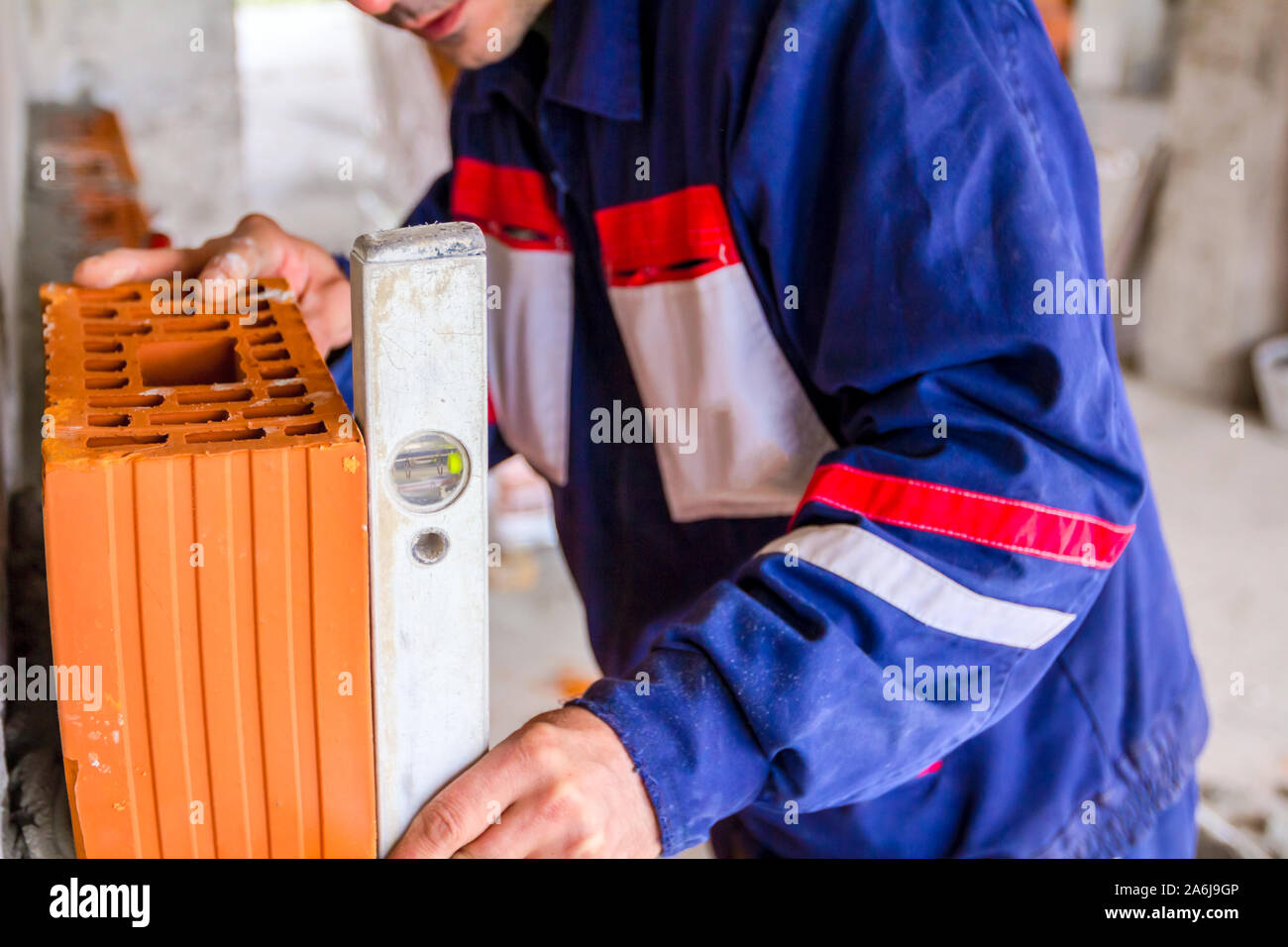 New engineering brick wall hi-res stock photography and images - Alamy