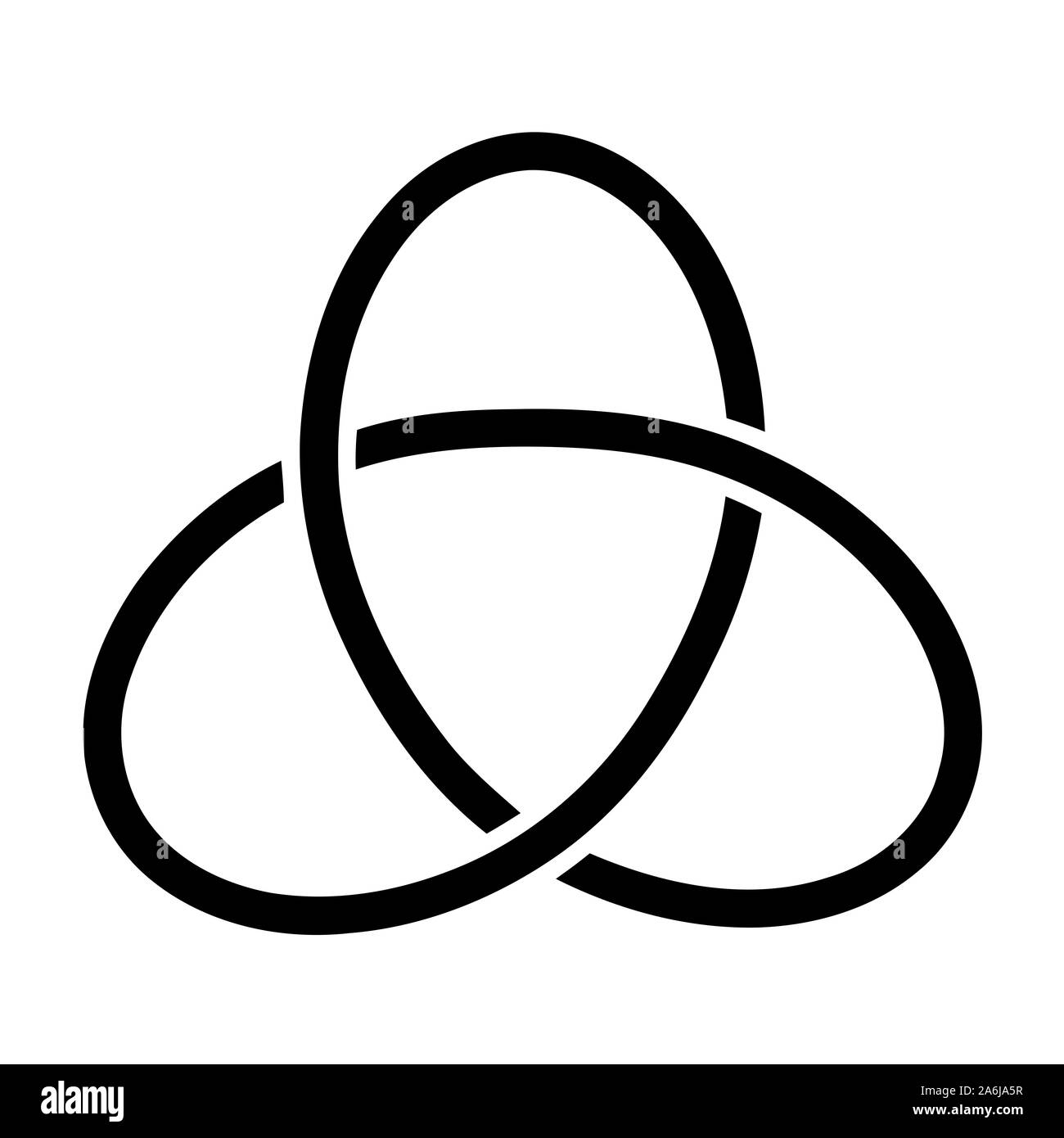 Trefoil knot hi-res stock photography and images - Alamy