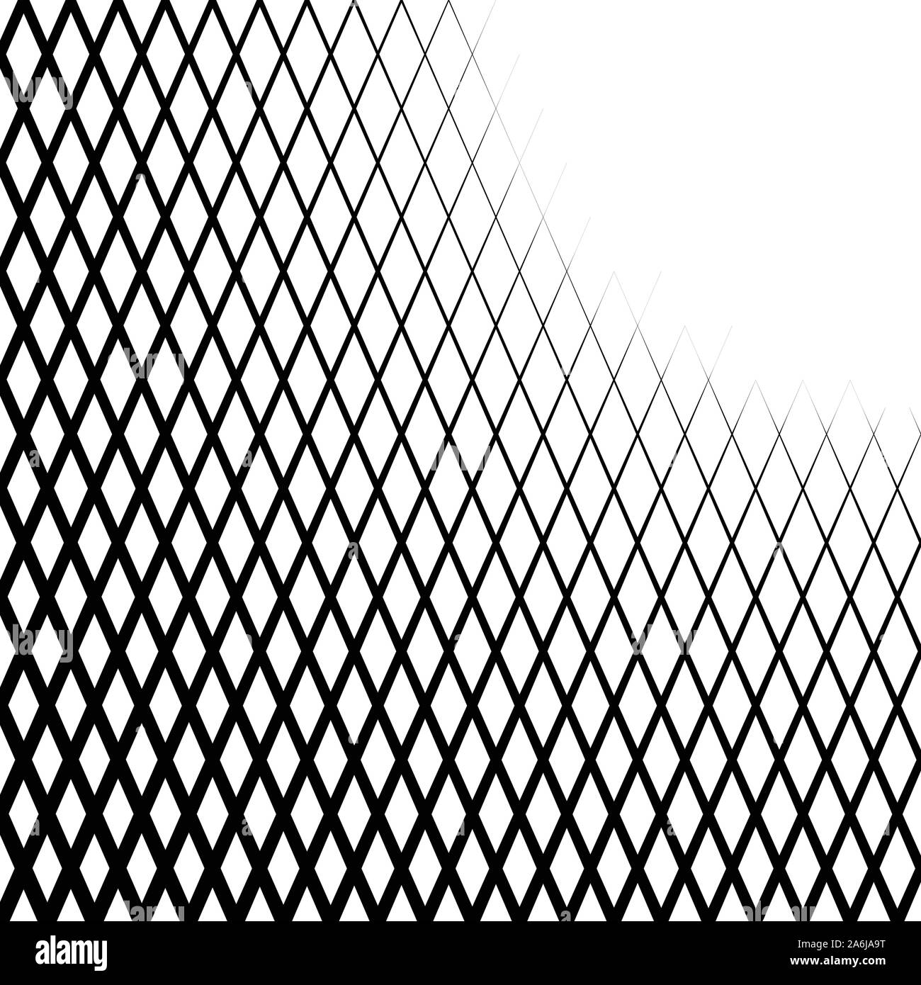 Background with gradient of diamond shaped cells grid Stock Vector ...