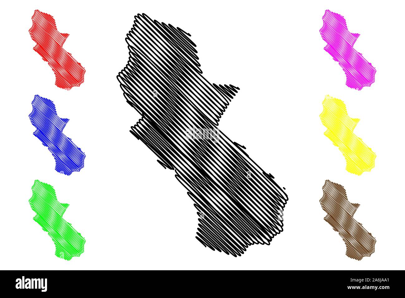 Cuscatlan Department (Republic of El Salvador, Departments of El ...