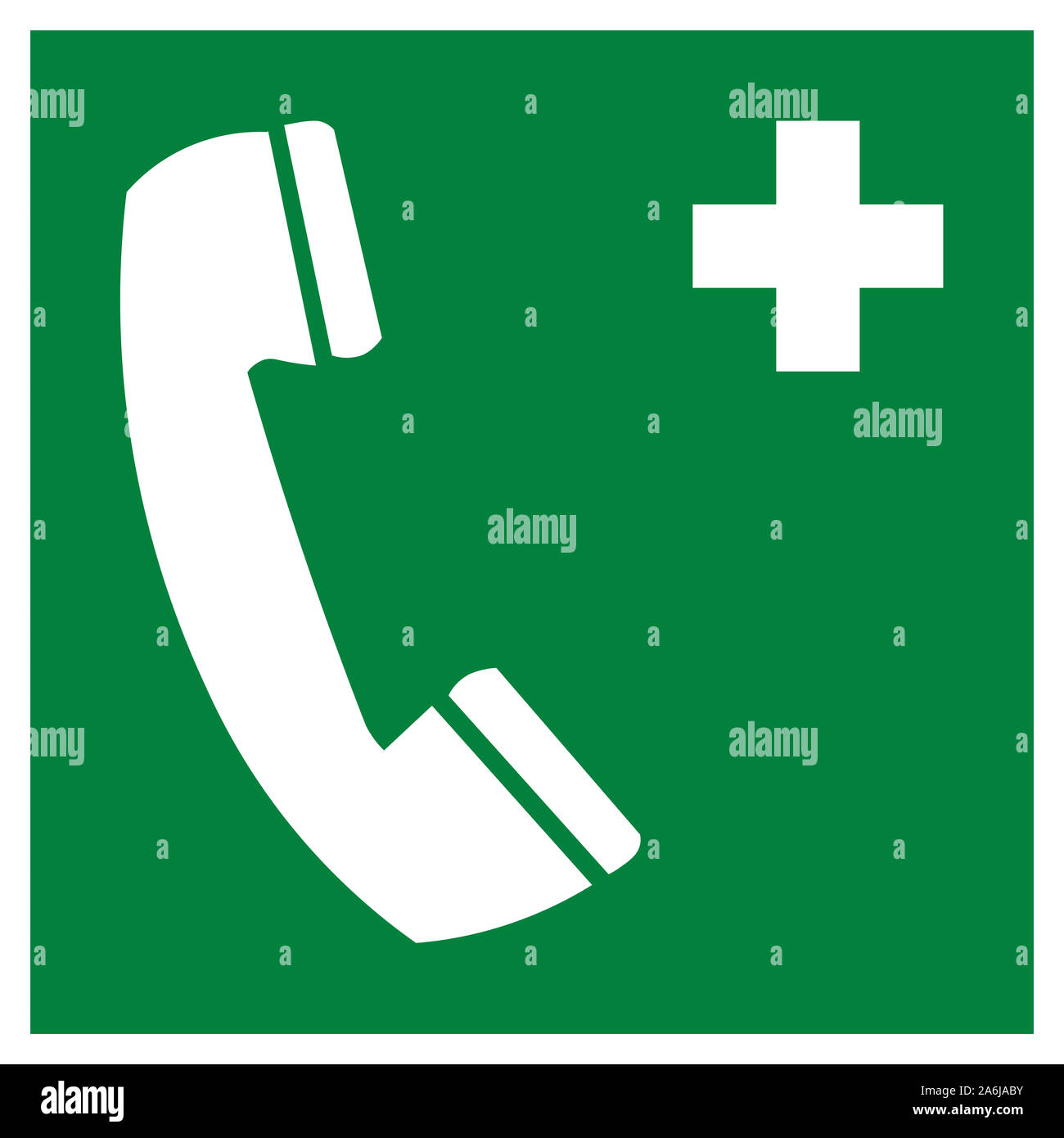 Emergency telephone sign signage hi-res stock photography and images ...