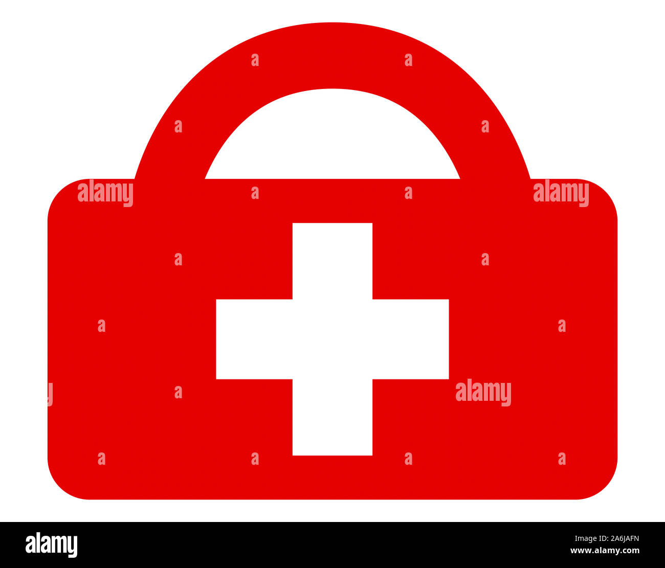 First aid kit sign Stock Photo - Alamy