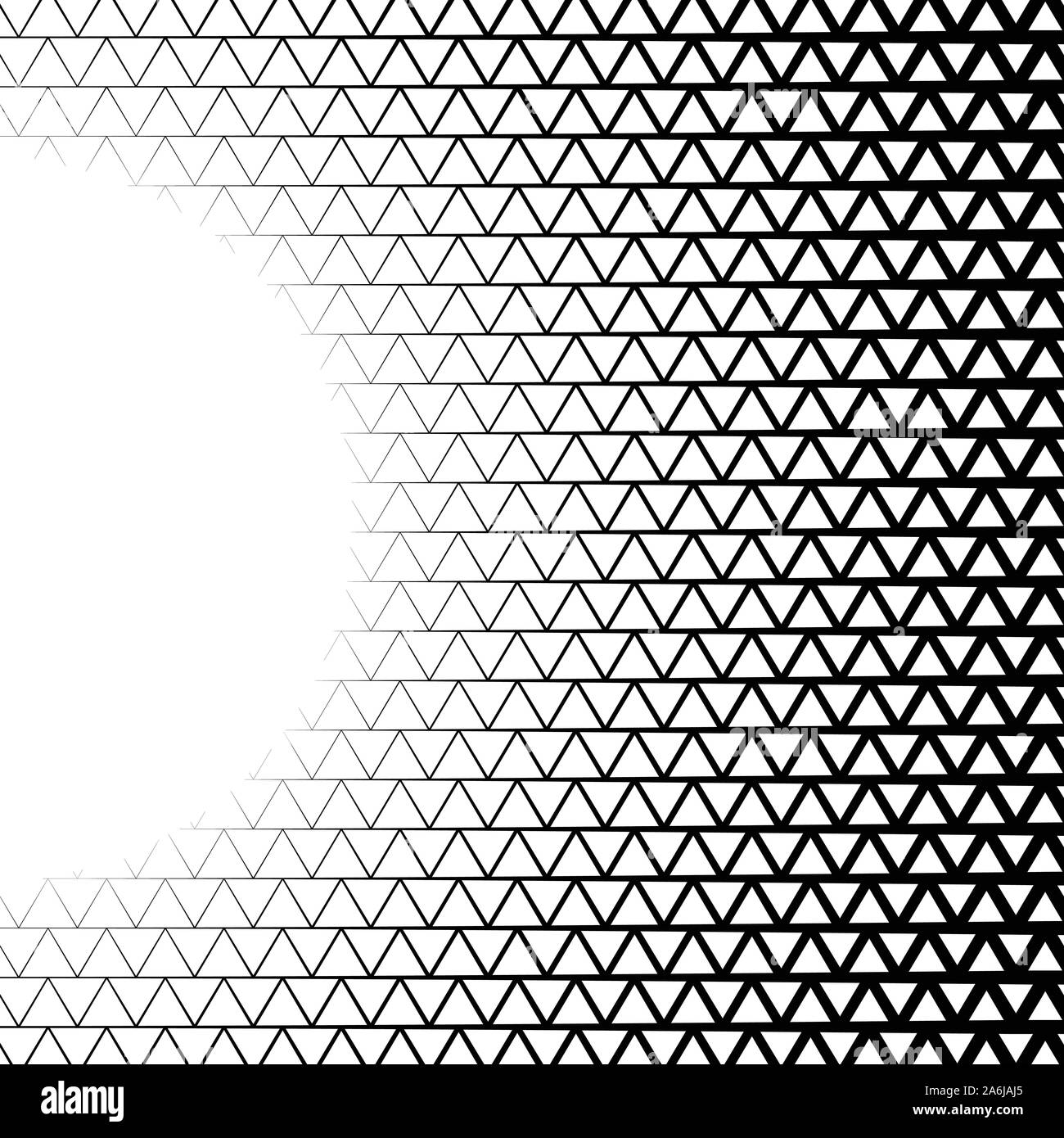 Background with gradient of triangle shaped cells grid Stock Vector ...