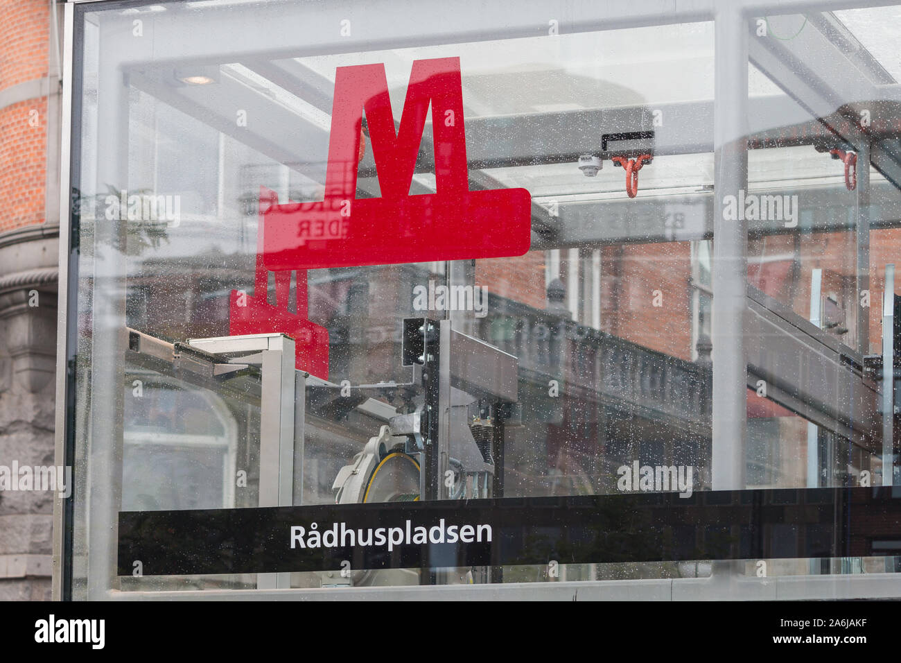 Copenhagen, Zealand Denmark - 29 9 2019: New entrance to Copenhagen ...