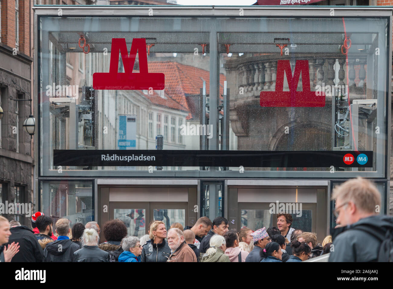 Copenhagen, Zealand Denmark - 29 9 2019: New entrance to Copenhagen ...