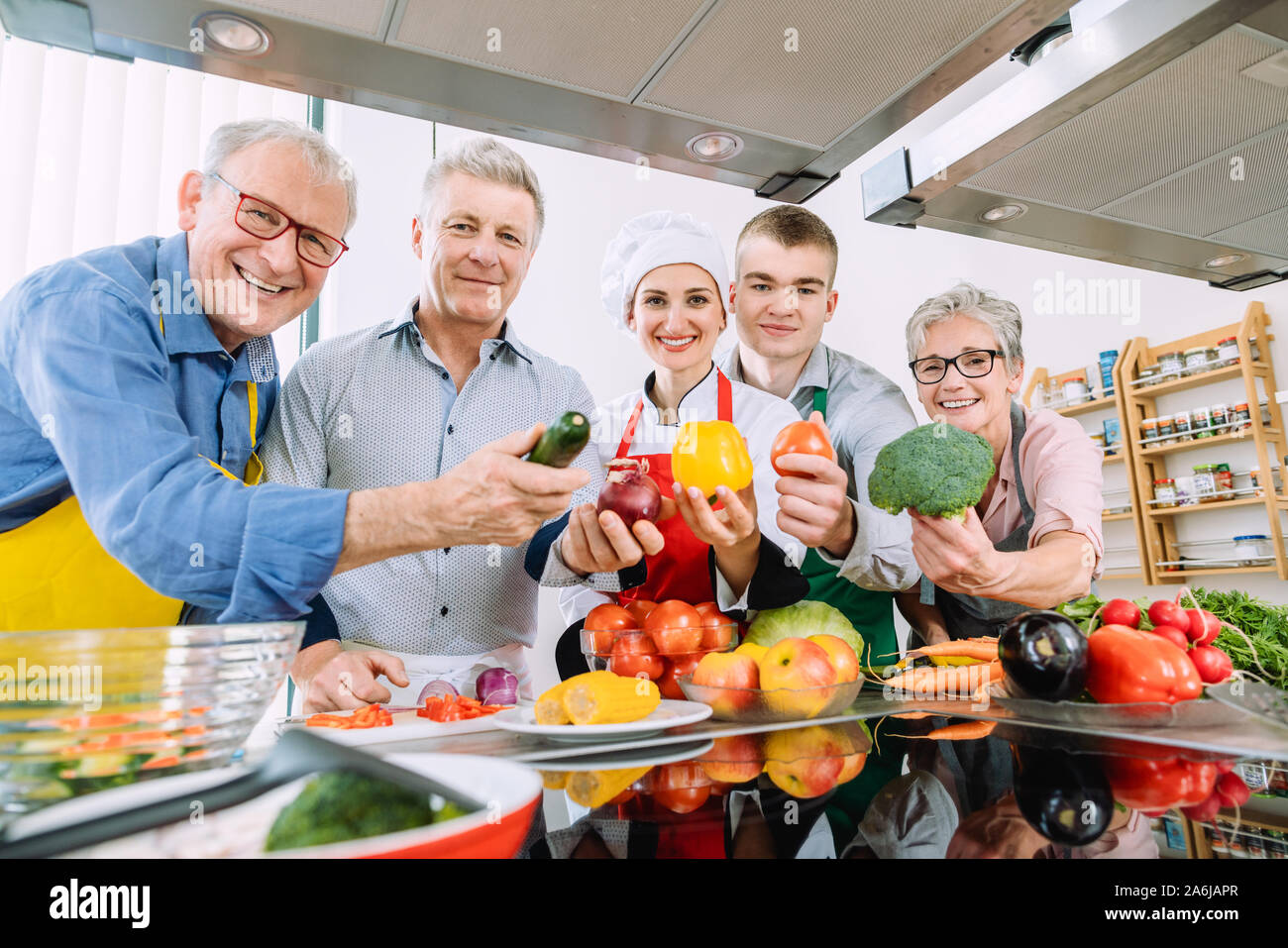 Chef training hi-res stock photography and images - Alamy