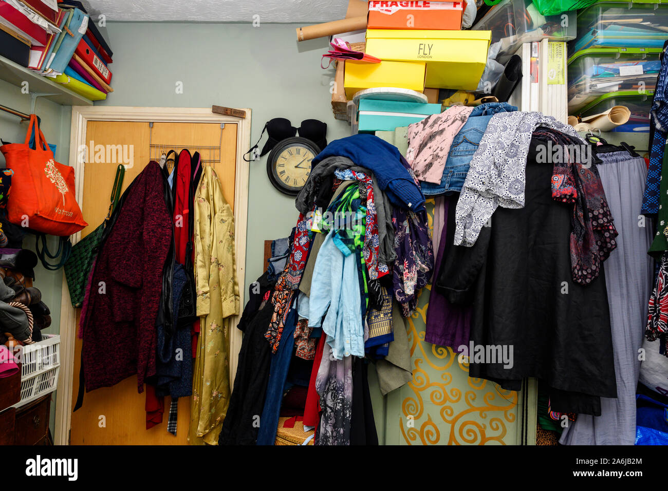 Clutter of clothes hi-res stock photography and images - Alamy