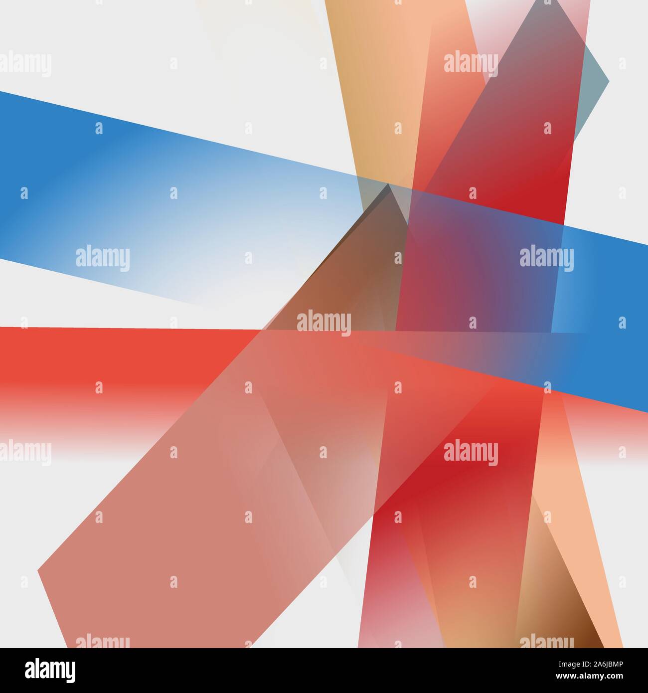 Abstract background with colorful overlapping layers Stock Vector Image ...