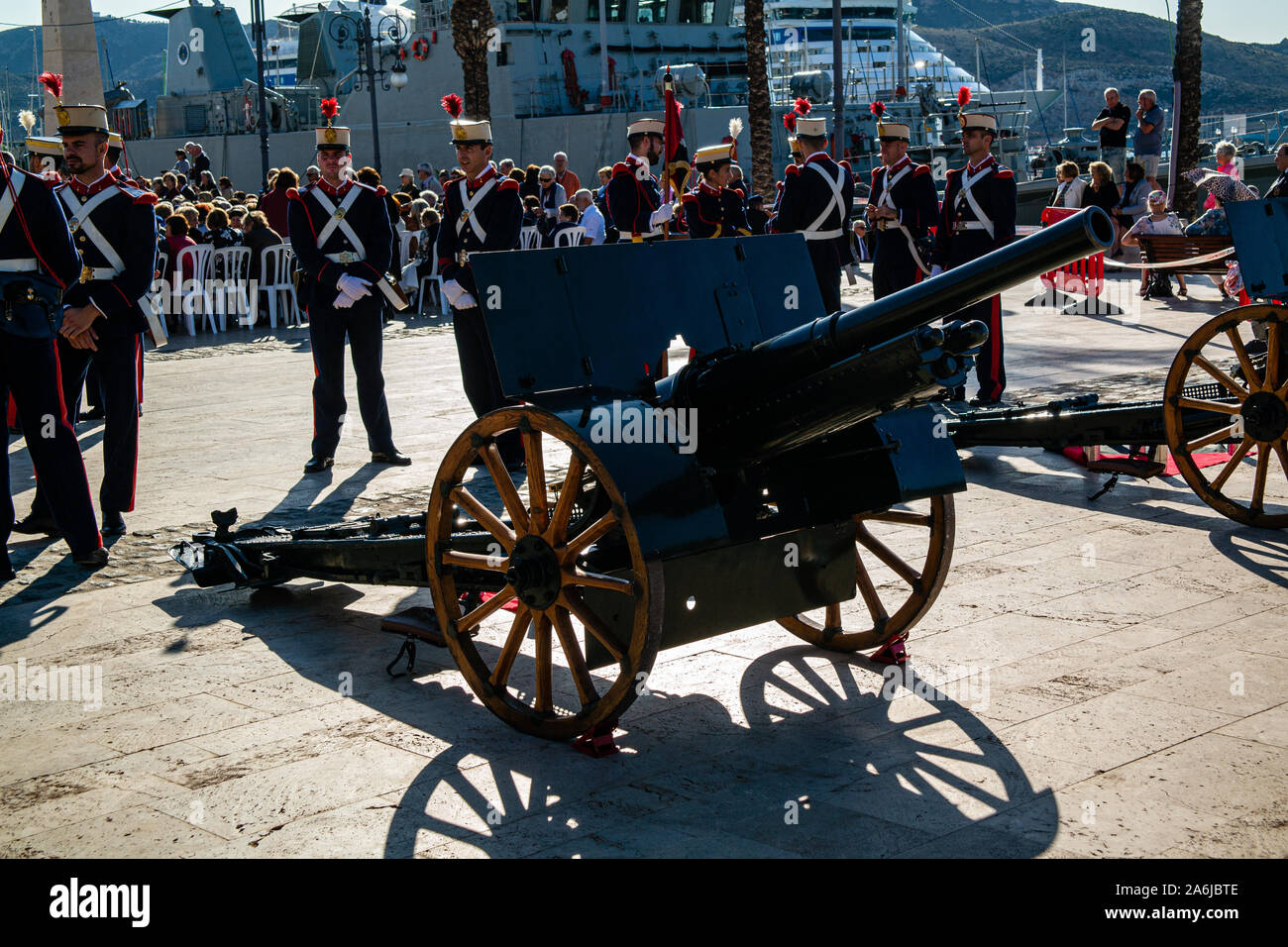 Cartagena Arsenal guns Stock Photo - Alamy