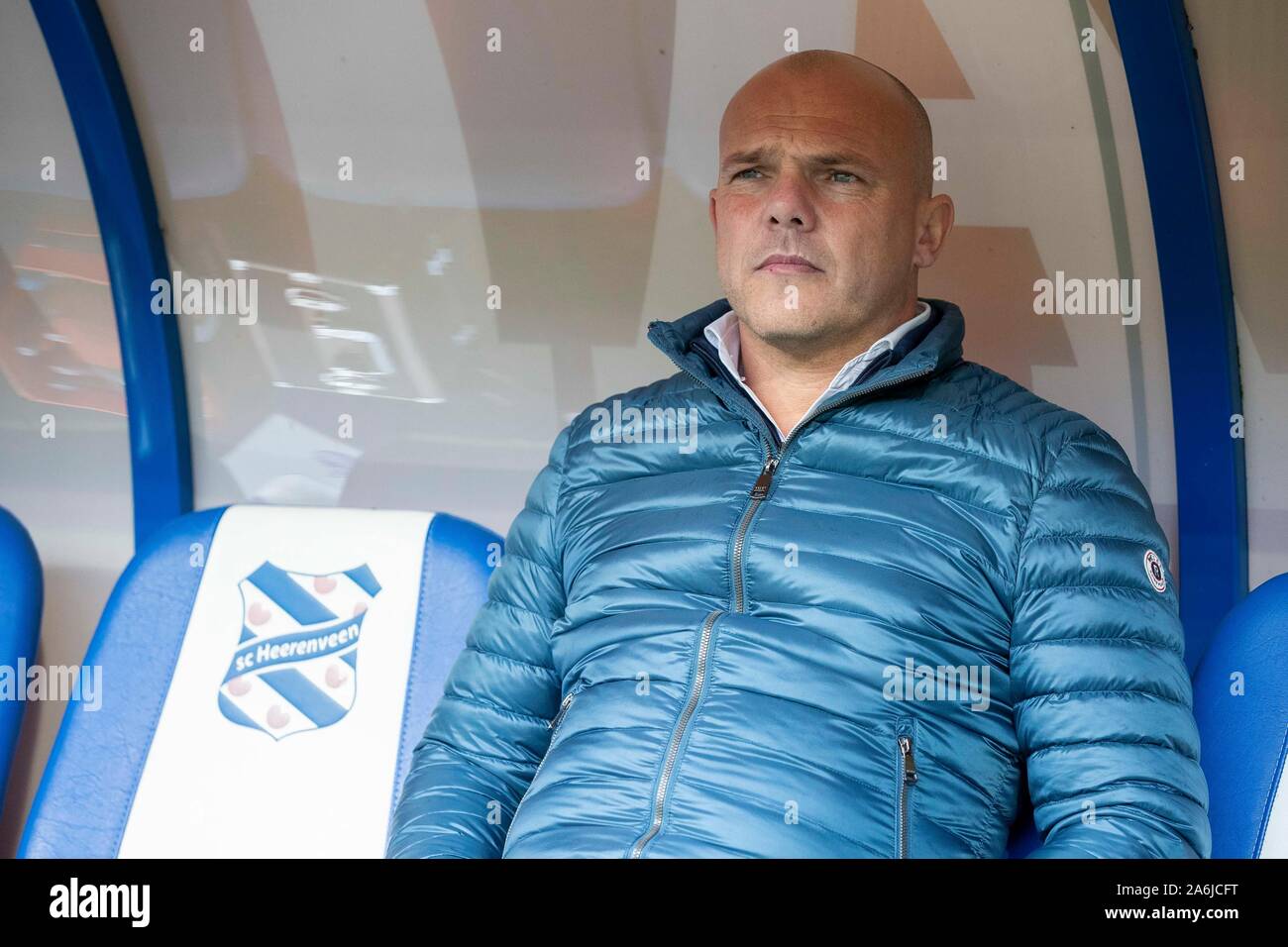 Almelo, Netherlands. 27th Oct, 2019. HEERENVEEN, 27-10-2019, stadium ...