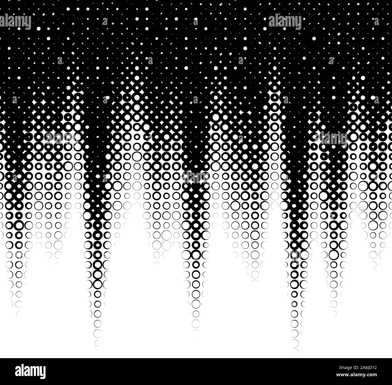 Background with gradient of black and white circles Stock Vector Image ...