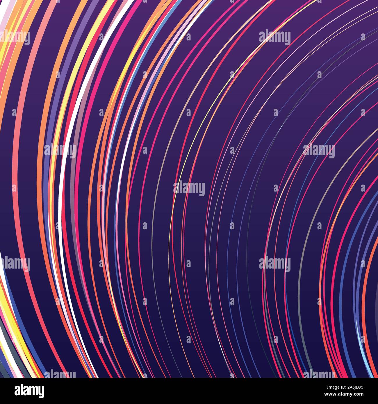 Abstract Background With Bright Rainbow Colorful Lines Wave Stock