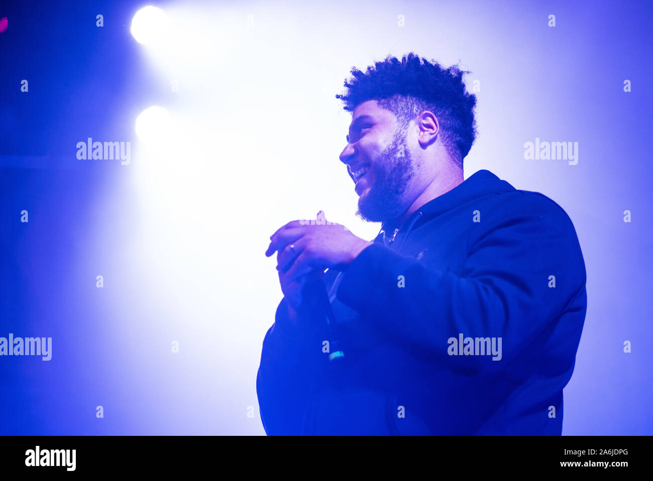 Copenhagen, Denmark. 25th, October 2019. The English rapper Big Zuu ...