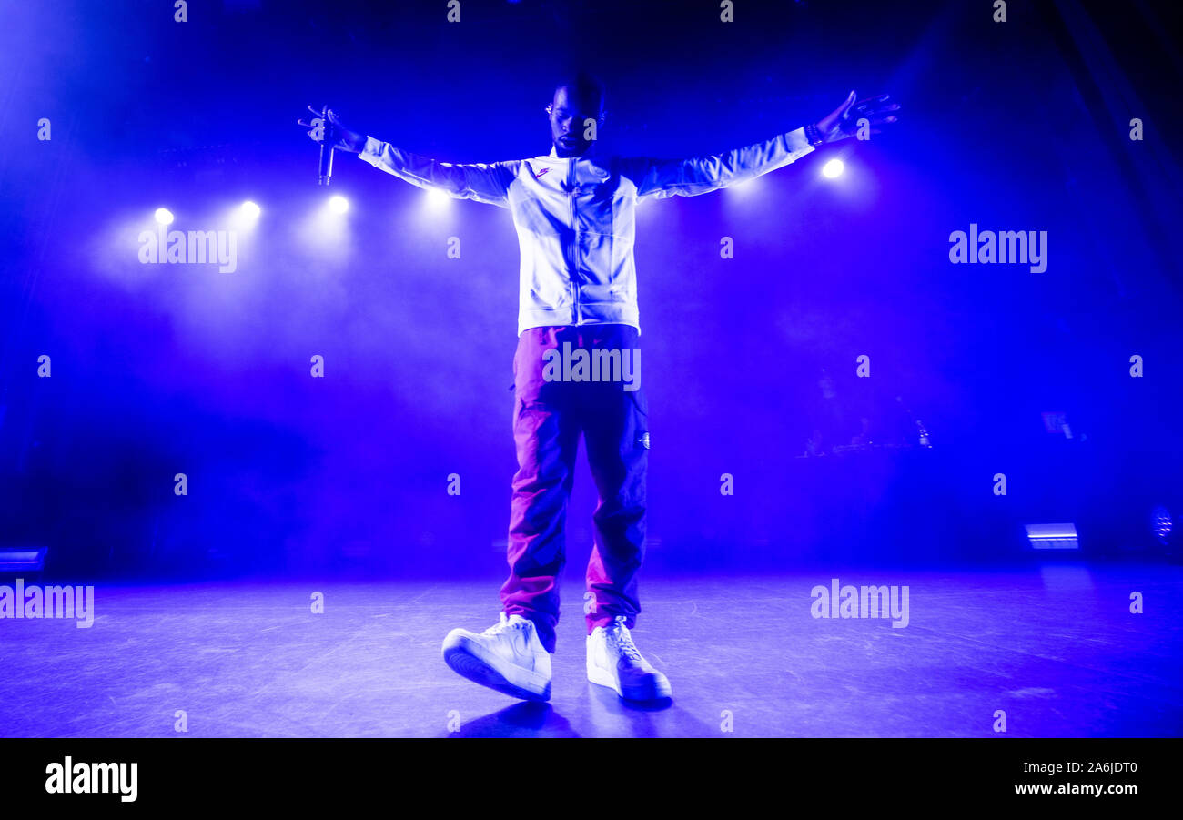 Copenhagen, Denmark. 25th, October 2019. The English singer and rapper ...