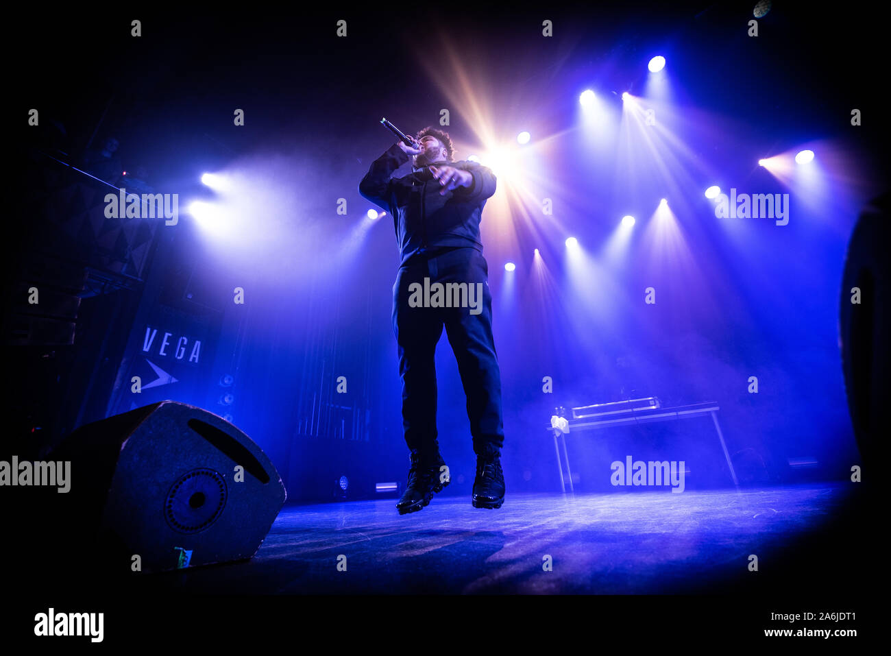 Copenhagen, Denmark. 25th, October 2019. The English rapper Big Zuu ...